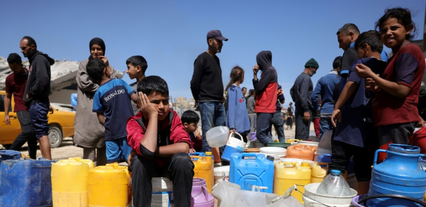 À Gaza, la population attend la distribution d'aide humanitaire - l'Opinion