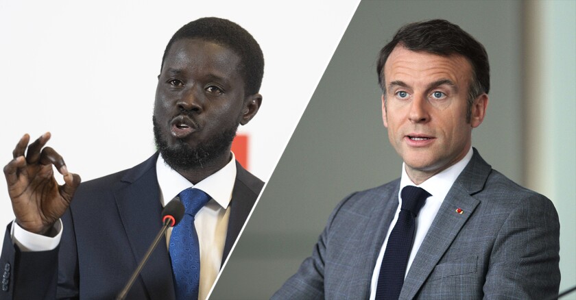 France Sénégal Emmanuel Macron Courtise Bassirou Diomaye Faye Lopinion