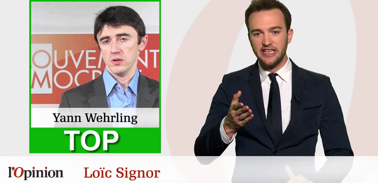 Le Top Flop : Yann Wehrling estime être trop payé / Robert Ménard remet ...